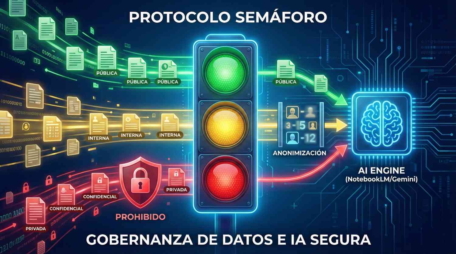 Gobernanza De Datos E Ia El Protocolo Semáforo Para El Uso Seguro De